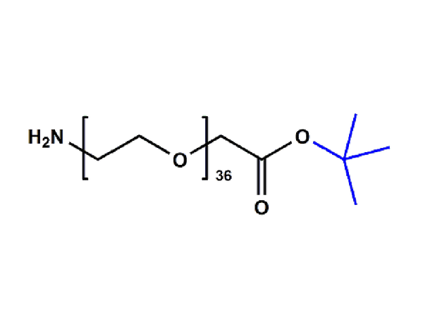 Monodispersed Poly(Ethylene Glycol) from PurePEG:H2N-PEG36-CH2COOtBu | PurePEG