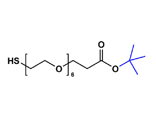 Monodispersed Poly(Ethylene Glycol) from PurePEG:HS-PEG6-CH2CH2COOtBu | PurePEG