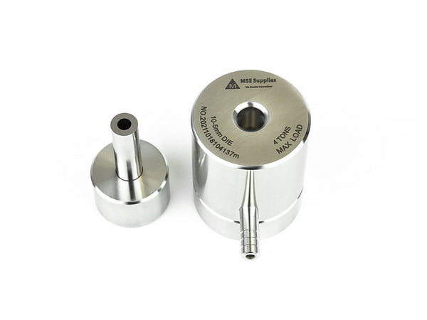 Mse Pro Ring Shaped Dry Pellet Pressing Die Set Mse Supplies Llc