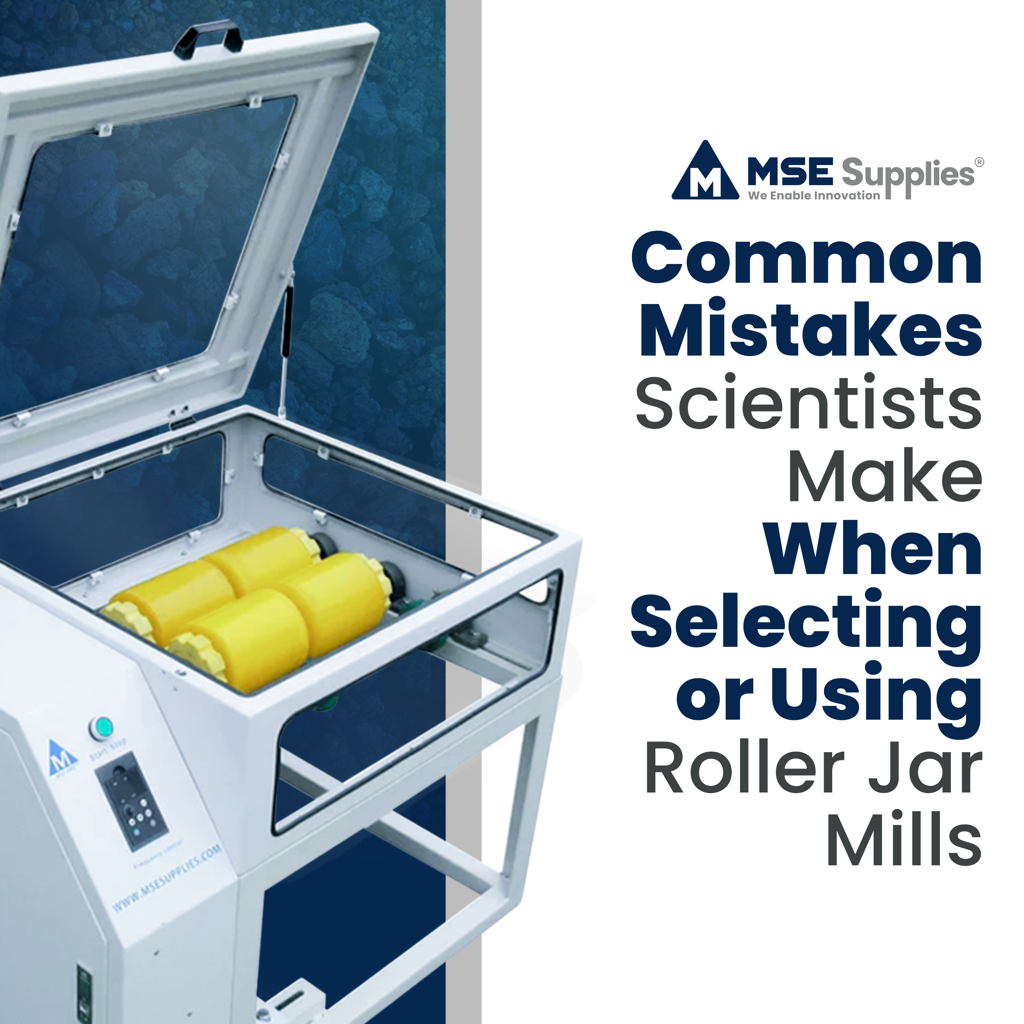 Common Mistakes Scientists Make When Selecting or Using Roller Jar Mil ...