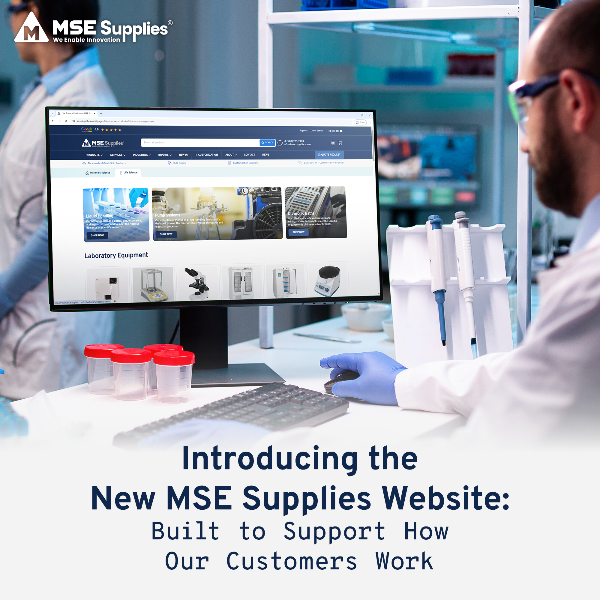 Introducing the New MSE Supplies Website: Built to Support How Our Cus