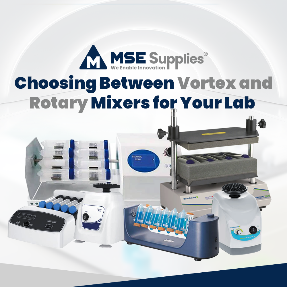 Choosing Between Vortex and Rotary Mixers for Your Lab – MSE Supplies