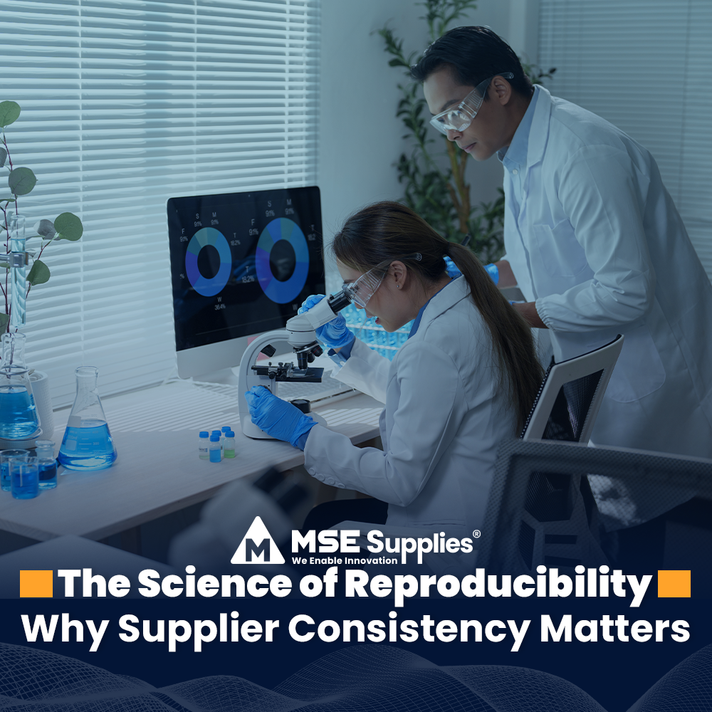 The Science of Reproducibility: Why Supplier Consistency Matters – MSE ...