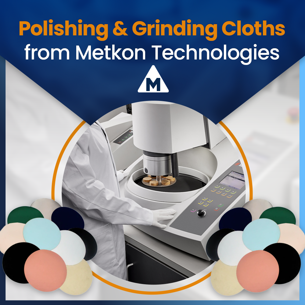 Polishing & Grinding Cloths from Metkon Technologies – MSE Supplies
