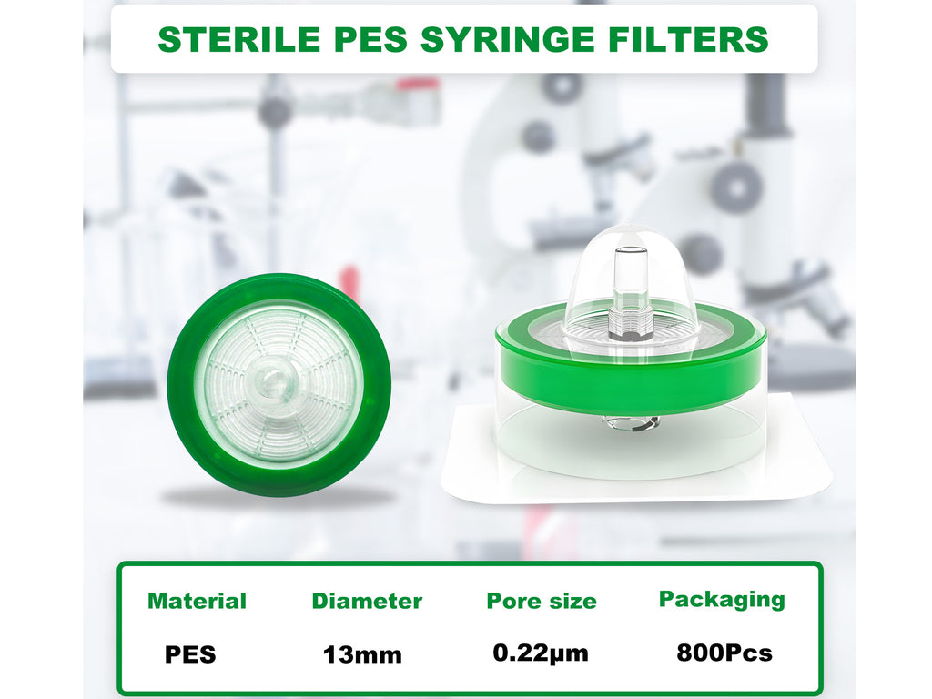 Biologix Sterile Syringe Filter-PES, 13mm, 0.22um Pore Size (Female ...