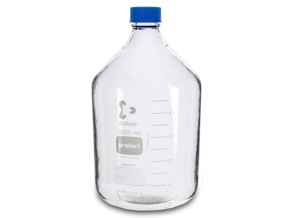 S.C.A.T Laboratory Bottle DURAN, GL45, 5 L, Type 1
