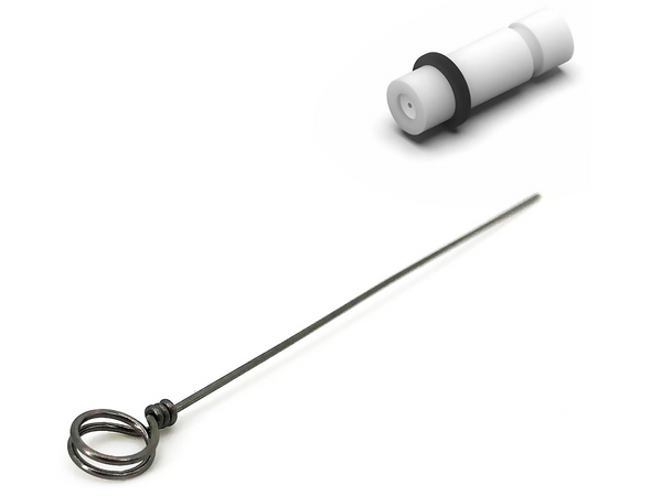 10 Pcs of Metal Wire Clip and PTFE Plug with Expanded PTFE Septum– MSE ...