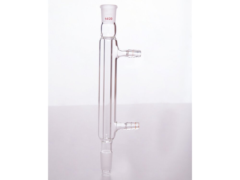 MSE PRO Straight Condenser, 14/20, Effective Length: 120mm, φ8mm Nozzle ...