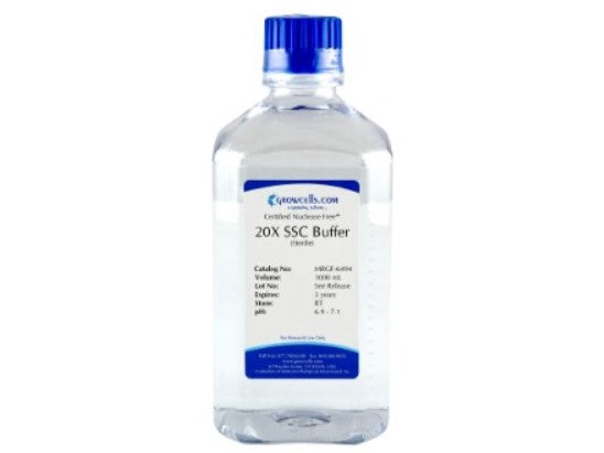 Growcells 20X SSC Buffer (Standard Sodium Citrate) | Growcells