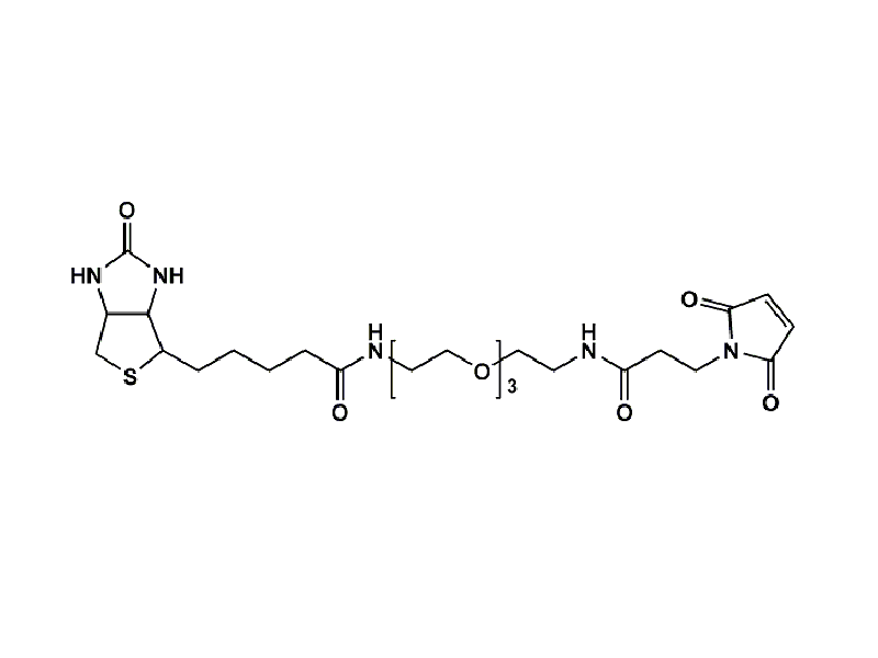 Monodispersed Poly(Ethylene Glycol) from PurePEG:(+)-Biotin-PEG3-Maleimide | PurePEG