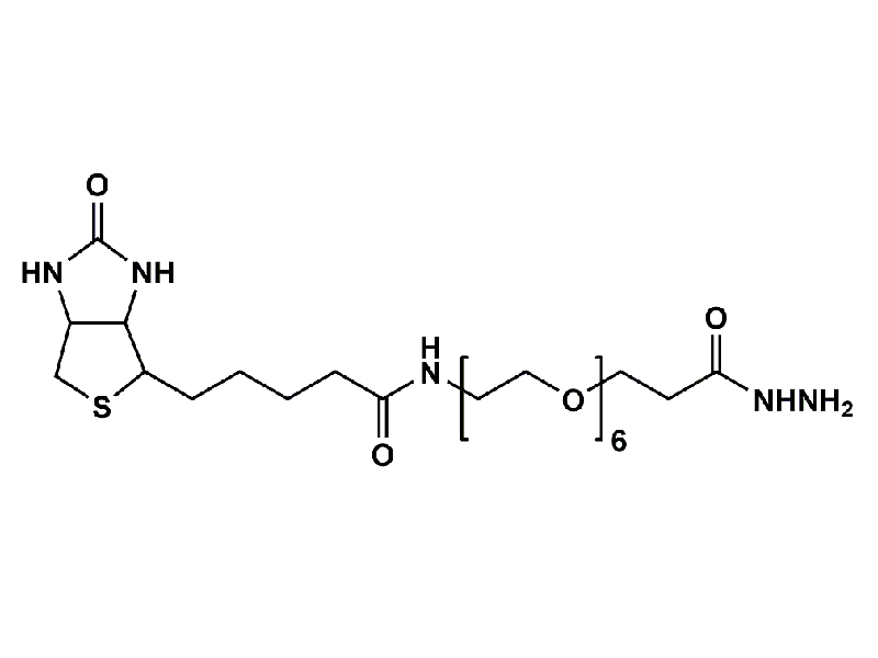 Monodispersed Poly(Ethylene Glycol) from PurePEG:(+)-Biotin-PEG6-Hydrazide | PurePEG