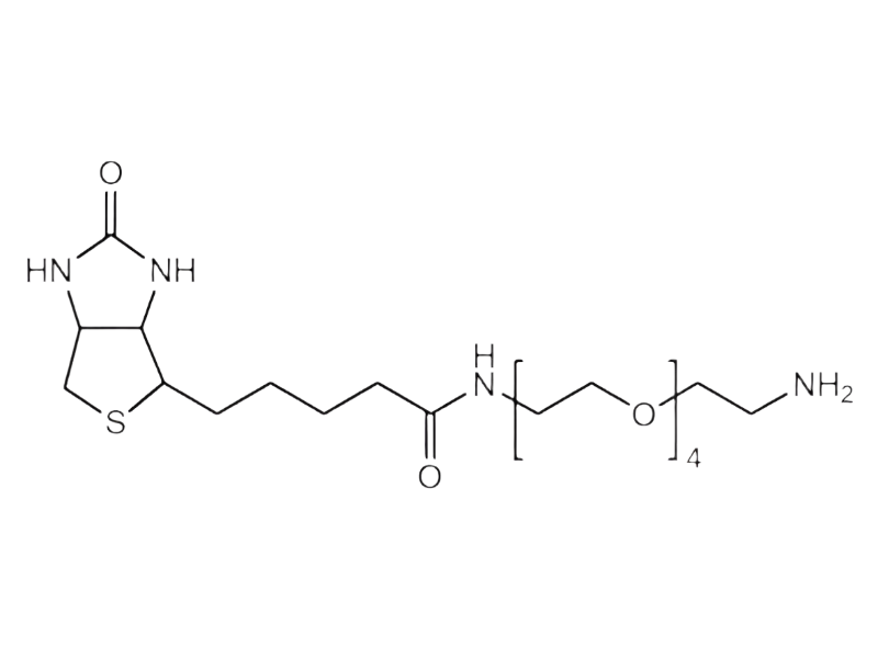 Monodispersed Poly(Ethylene Glycol) from PurePEG:(+)-Biotin-PEG4-CH2CH2NH2 | PurePEG