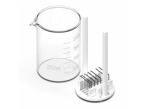 Adjustable substrate rack for 250 mL beaker– MSE Supplies LLC