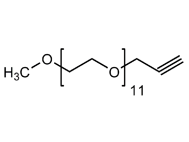 Monodispersed Poly(Ethylene Glycol) from PurePEG:mPEG11-CH2C≡CH