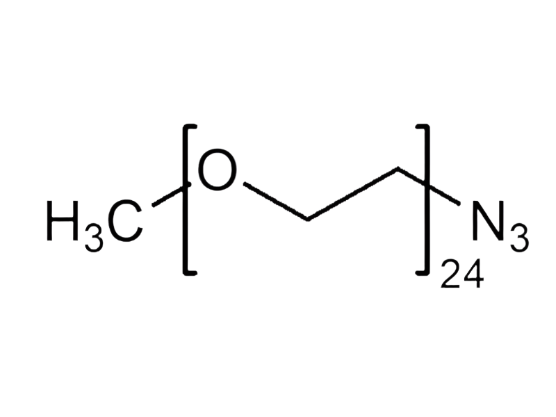 Monodispersed Poly(Ethylene Glycol) from PurePEG:mPEG24-N3 | PurePEG