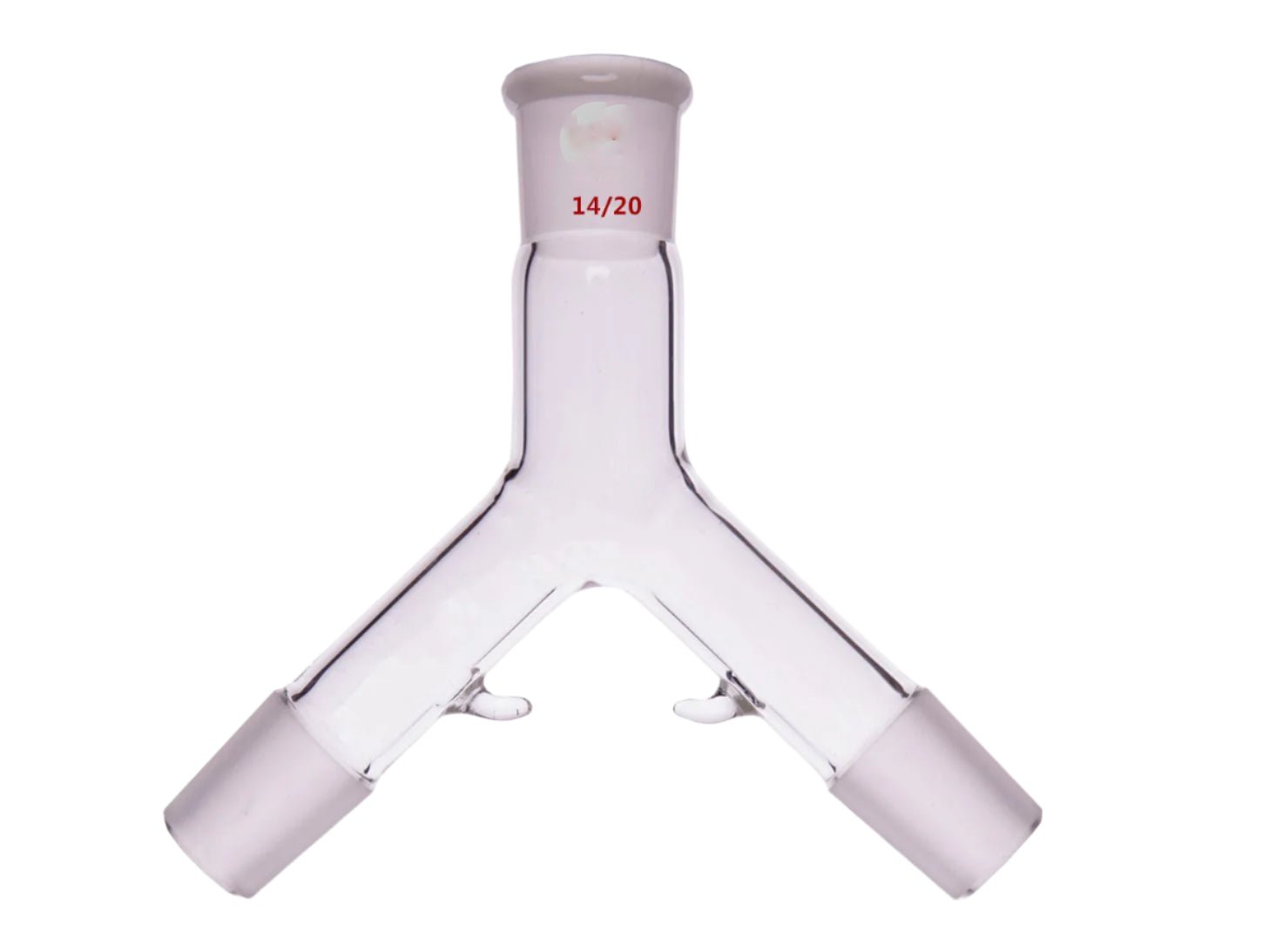 MSE PRO Inverted "Y" Type Connector, Ground Joint: 14/20 – MSE Supplies LLC