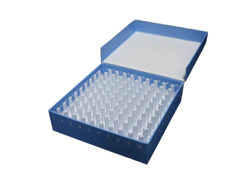 Biologix CryoKING® ID-Color™ 1in Cardboard Freezer Boxes (100-well ...