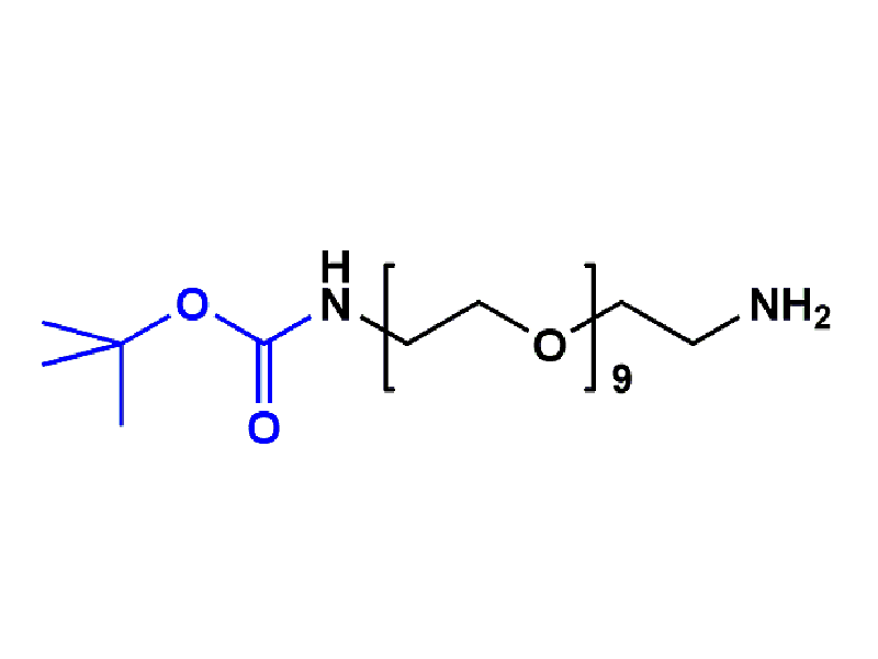 Monodispersed Poly(Ethylene Glycol) from PurePEG:BocNH-PEG9-CH2CH2NH2 | PurePEG