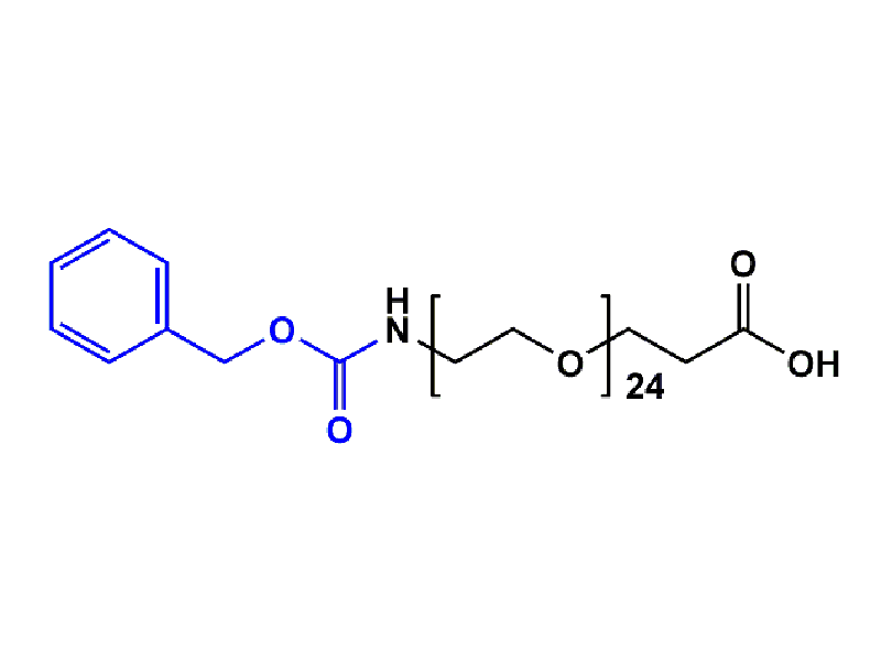 Monodispersed Poly(Ethylene Glycol) from PurePEG:CBZ-NH-PEG24-CH2CH2COOH | PurePEG
