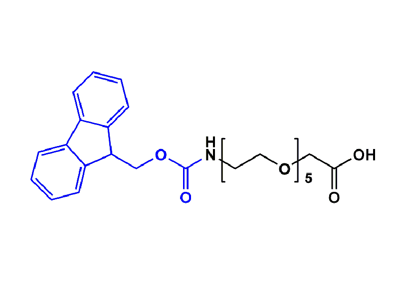 Monodispersed Poly(Ethylene Glycol) from PurePEG:FmocNH-PEG5-CH2COOH | PurePEG