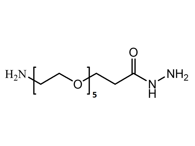 Monodispersed Poly(Ethylene Glycol) from PurePEG:H2N-PEG5-Hydrazide | PurePEG