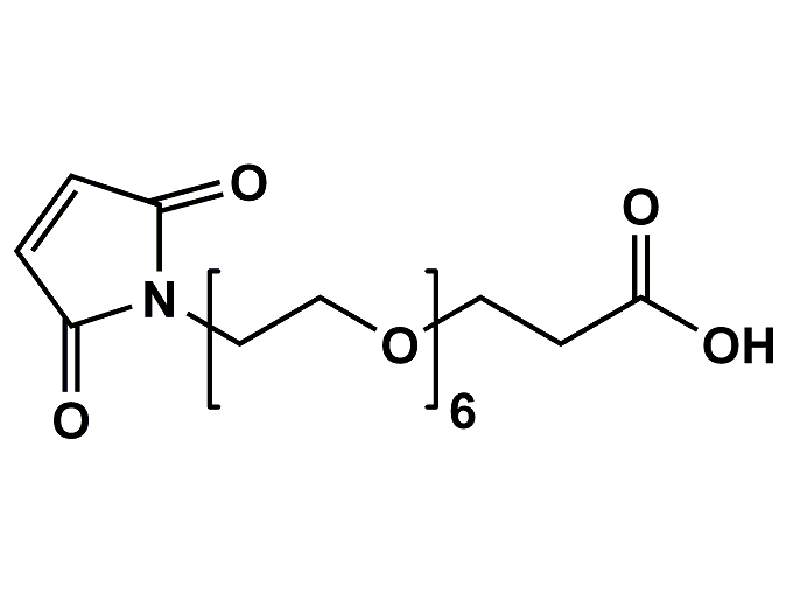Monodispersed Poly(Ethylene Glycol) from PurePEG:Maleimide-PEG6-CH2CH2COOH