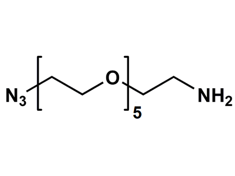 Monodispersed Poly(Ethylene Glycol) from PurePEG:N3-PEG5-CH2CH2NH2 | PurePEG