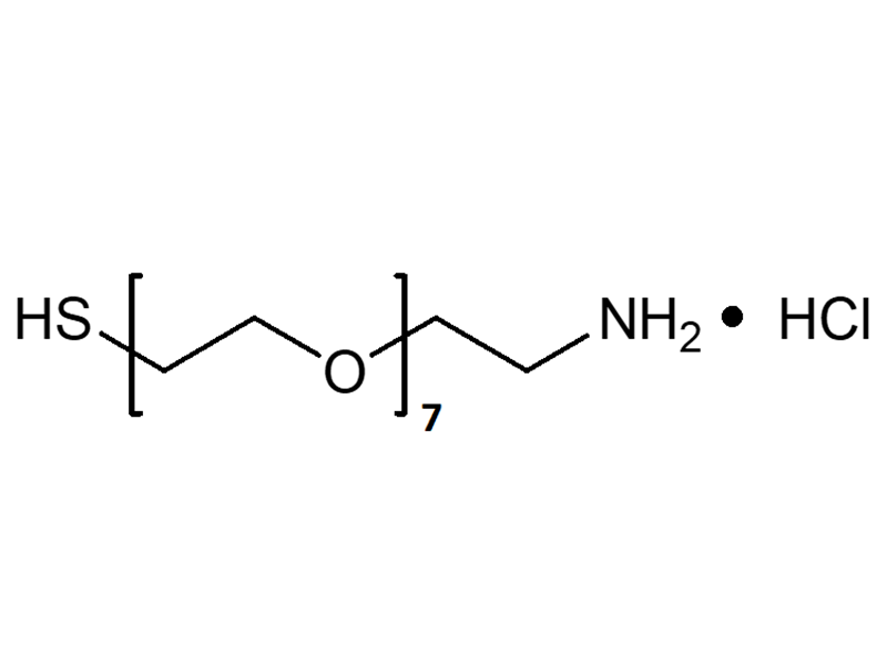 Monodispersed Poly(Ethylene Glycol) from PurePEG:HS-PEG7-CH2CH2NH2 HCl