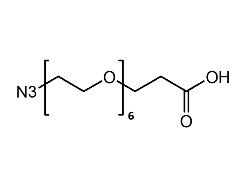Monodispersed Poly(Ethylene Glycol) from PurePEG:N3-PEG6-CH2CH2COOH | PurePEG