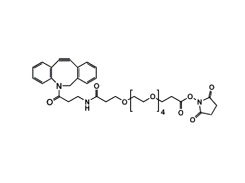 Monodispersed Poly(Ethylene Glycol) from PurePEG:DBCO-NH-PEG4-CH2CH2COONHS ester | PurePEG