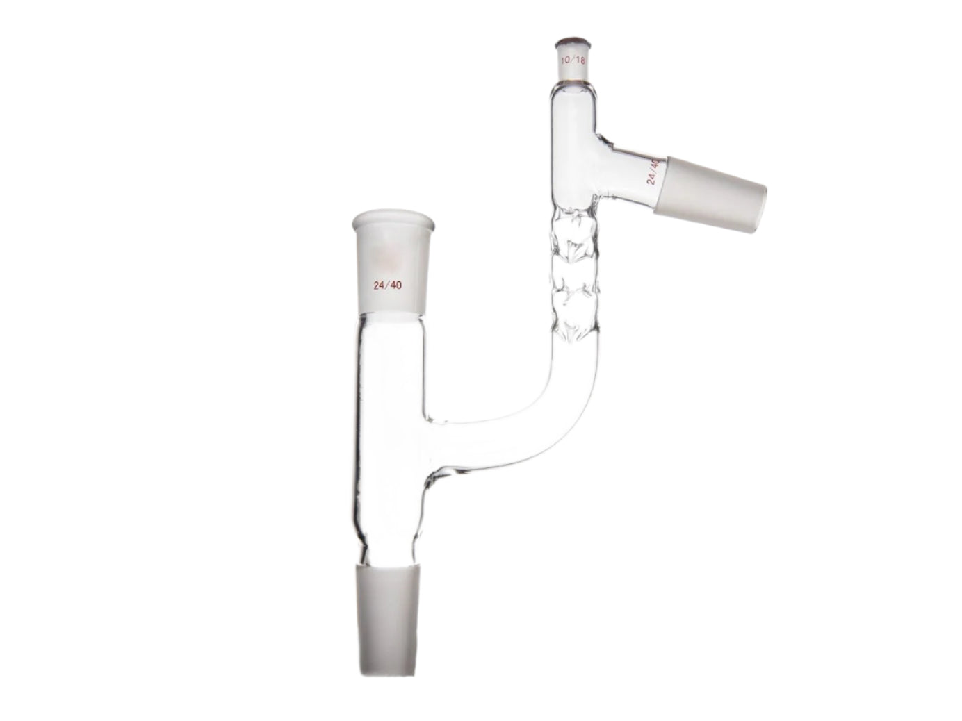 MSE PRO Vertical Thorn Fractionator, Thermometer Grinding Mouth: 10/18 ...