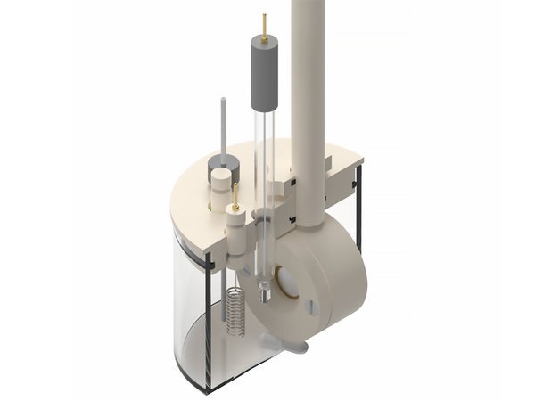 MicroVacuum EQCM Cell setup for QSH-Dip sensor holder– MSE Supplies LLC