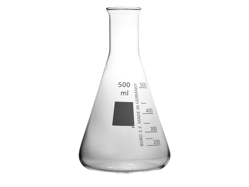 Witeg Erlenmeyer Flask Narrow Neck With Rim With Witeg Logo | Witeg