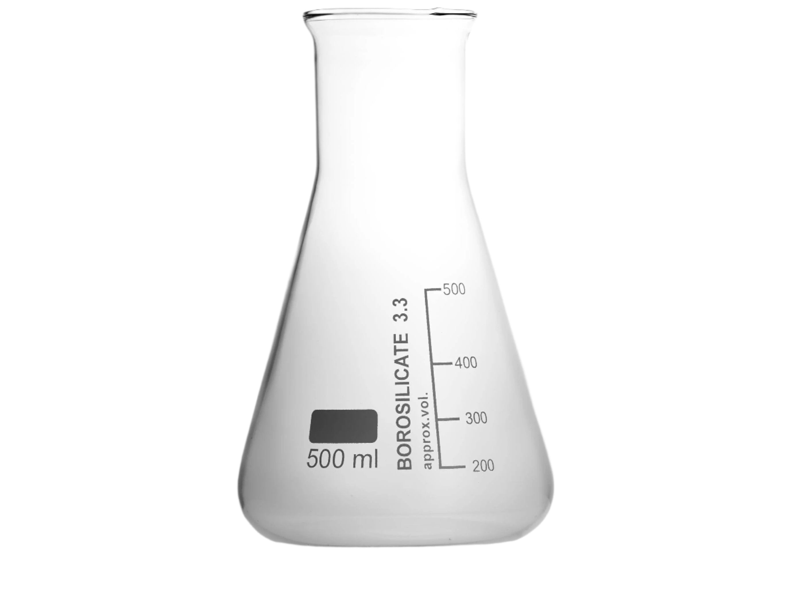 Witeg Erlenmeyer Flask Wide Neck With Rim With Witeg Logo – MSE Supplies