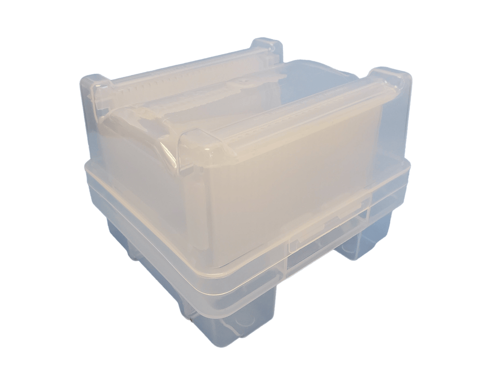 Home › MSE PRO 6 inch Diameter 25 Wafers Carrier Box, Polypropylene ...