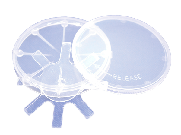 MSE PRO 4 Inch ESD Safe Single Wafer Carrier Case, Cleanroom Class 100 ...