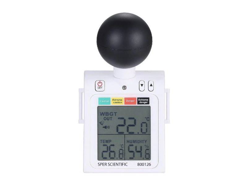Sper Scientific Wearable WBGT Heat Stress Meter with Tripod Mount | Sper Scientific
