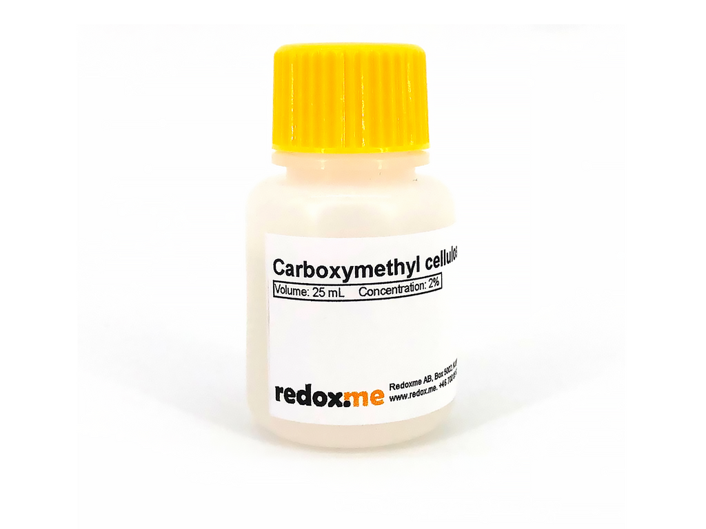 Carboxymethyl cellulose binder (CMC) - 25 mL, 2%– MSE Supplies LLC