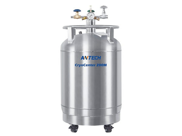 Antech 300L Liquid Nitrogen Container (Self-Pressurized ) With Pressure ...