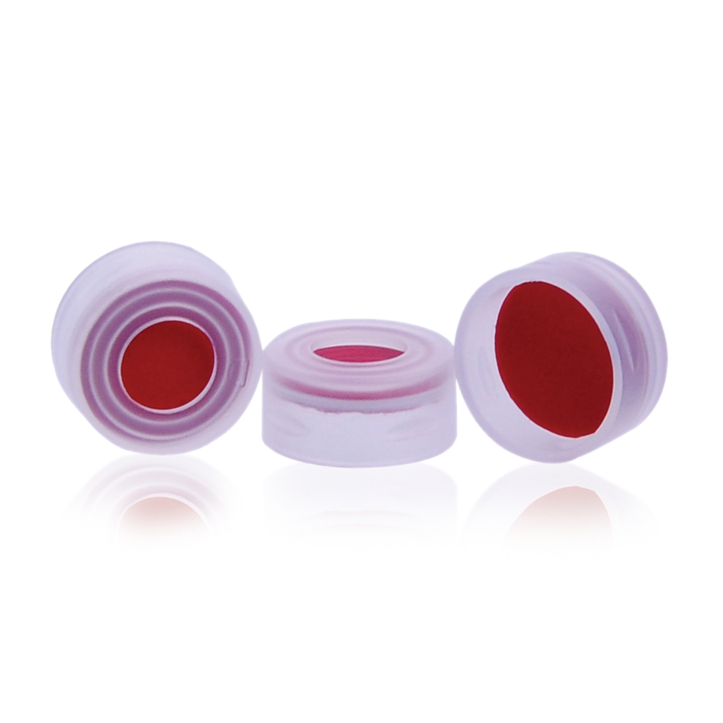 WHEATON® µL MicroLiter® 11 mm Snap Cap With Septa, PTFE / Silicone / P ...