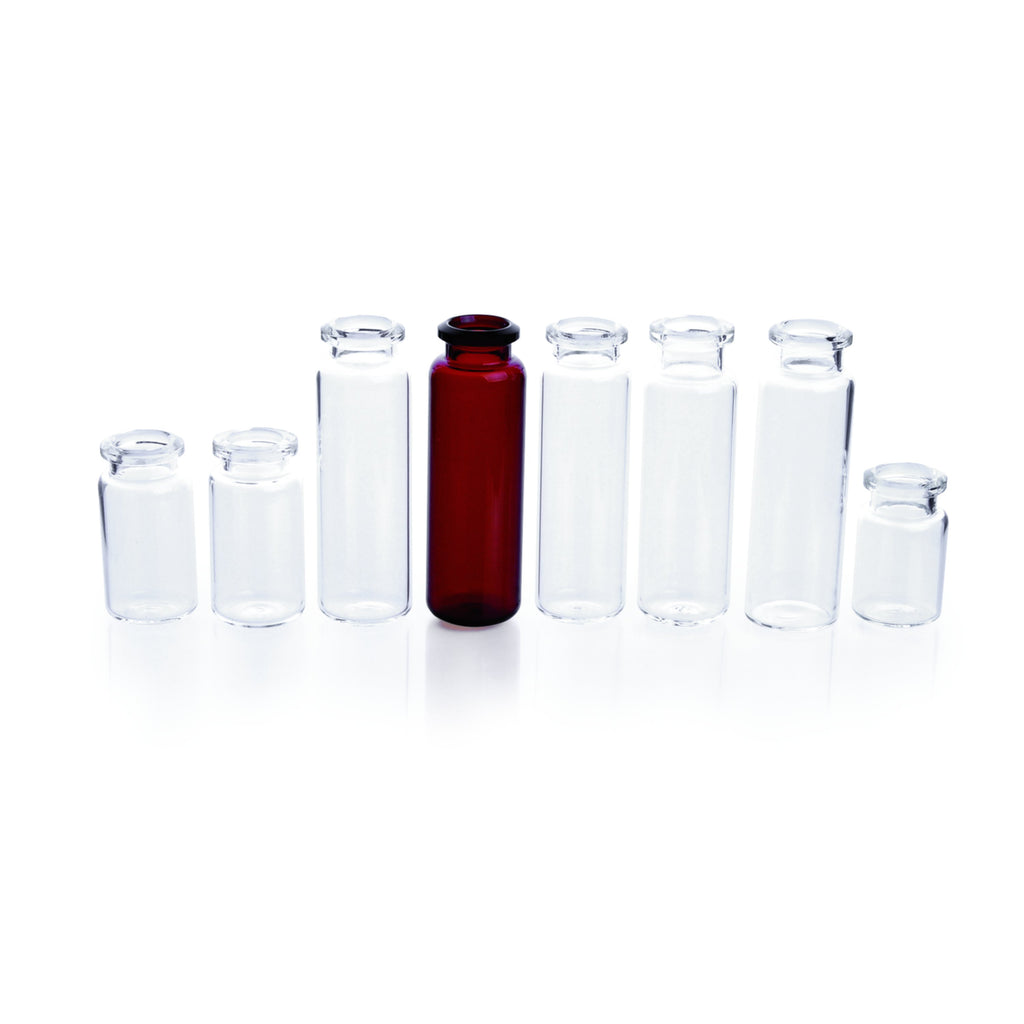 WHEATON® µL MicroLiter® 20mm Crimp Seal, Headspace Vials, Beveled or ...