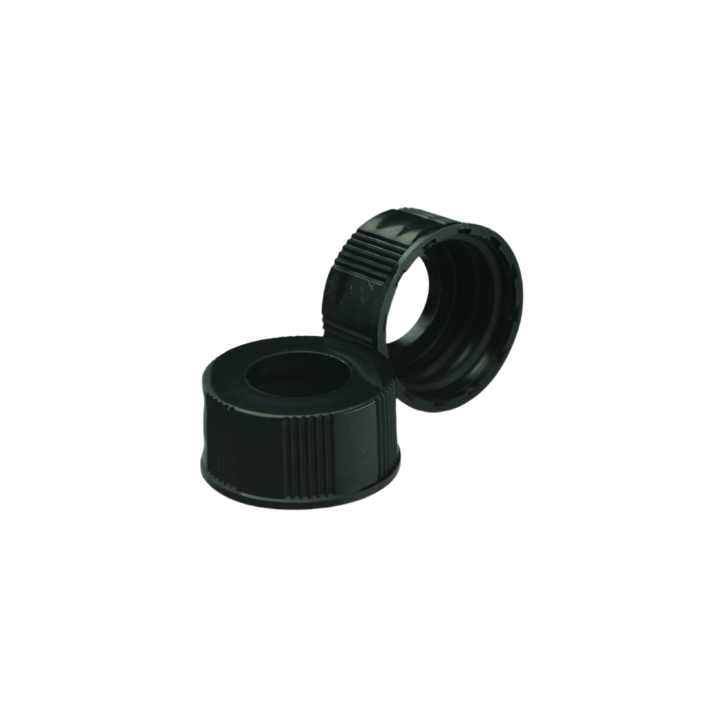 WHEATON® Black Phenolic Open Top Screw Cap, 15-425 | DWK Life Sciences