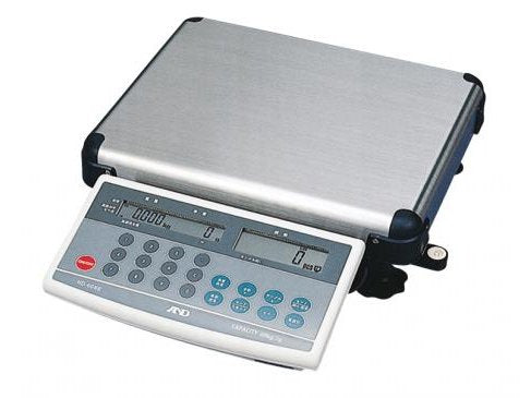 A&D Weighing Counting Scale, 60lb x 0.01lb with Dual Display – MSE Supplies