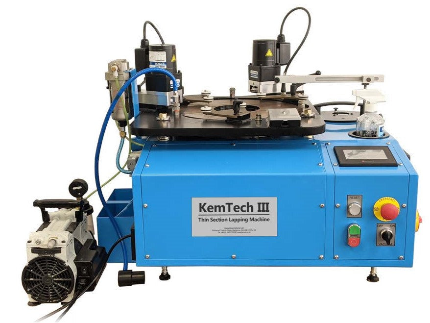 KEMET KemTech III Thin Section Lapping Machine | KEMET International Ltd