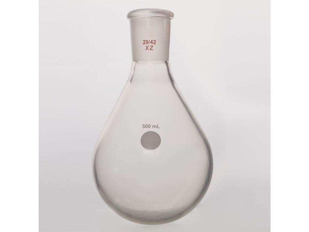 MSE PRO Coating, Thick-Walled Eggplant-Shaped Bottle for Rotary Evaporation, High Strength ...