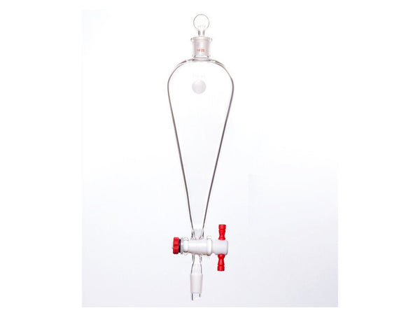 MSE PRO Separating Funnel, Upper Lower Mouth: 14/20, Hollow Glass Mouth ...