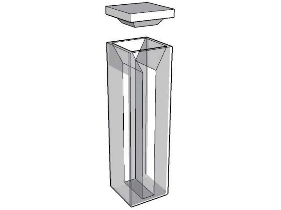 MSE PRO Micro-Fluorescence Cuvettes With Lid, 10mm Path Length, Optical ...