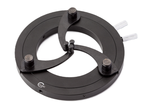 MSE PRO Self-Centering Jaw Optical Lens Mounts, Ø7-64mm, M4 Threads