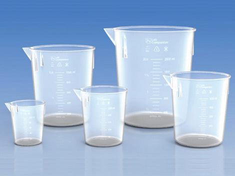 Jeio Tech Lab Companion Plastic Beakers | Lab Companion