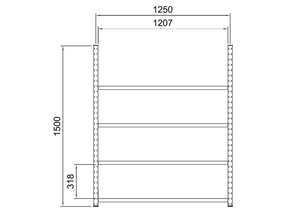 Ecosafe Retention Rack for 790+2F (4 Levels) – MSE Supplies